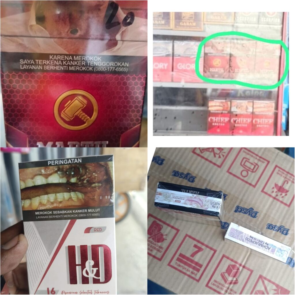 Marak Rokok ilegal Merk MARTIL BOLD dan H&D MILD di Saumlaki, Pos BC ...